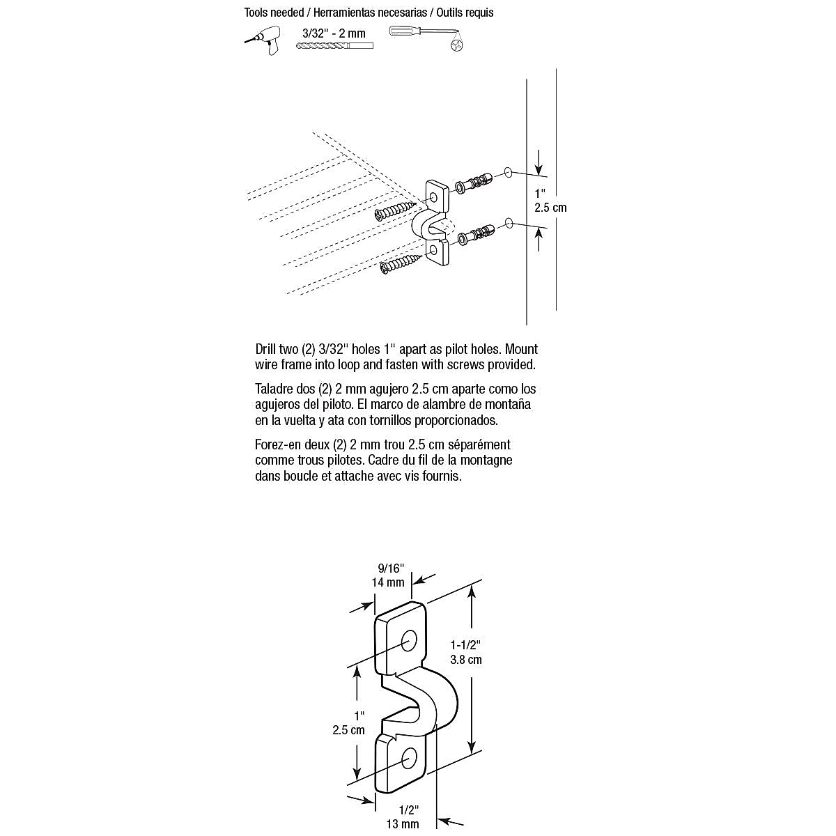 Prime-Line MP7018 Loop Clip, Fits Wire Shelves, Plastic Construction, White (12 Pack)