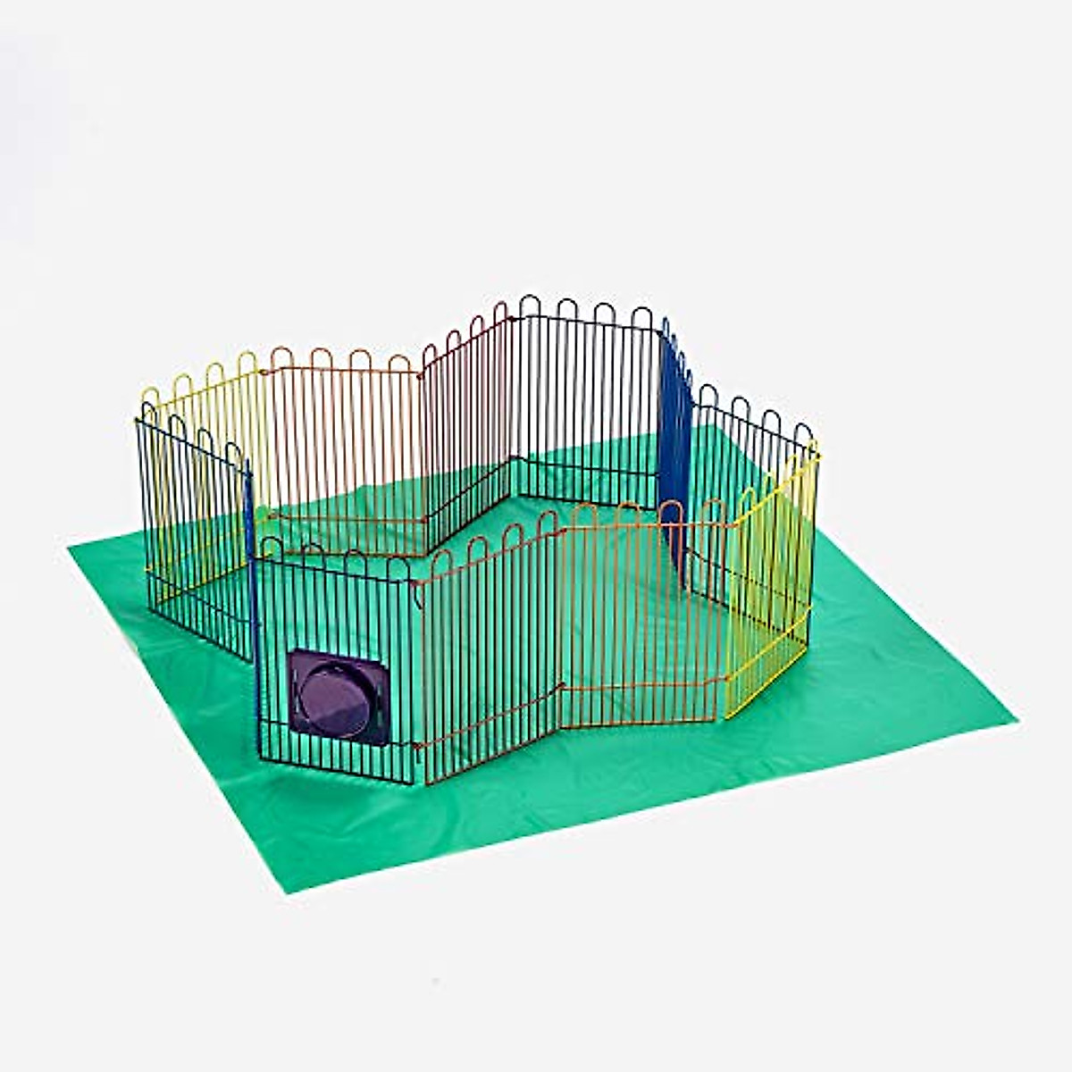 Kaytee CritterTrail Playpen with Mat for Pet Gerbils, Hamsters or Mice