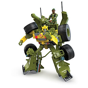 Transformers Generations Collaborative: G.I. Joe Mash-Up Bumblebee A.W.E. Striker & Lonzo “Stalker” Wilkinson Toys, Age 8 and Up