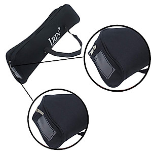 Happyyami 32 Key Melodica Carring Case Keyboard Piano Storage Bag Organ Gig Pouch Musical Instrument with Shoulder Strap Handle for Traval Black