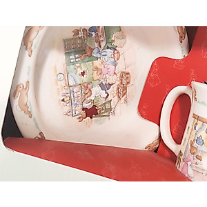 Royal Doulton China Bunnykins 2 Piece Set (Designs May Vary)