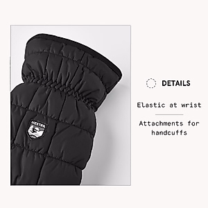 Hestra Moon Mitt - Heavily Insulated, Water-Resistant Mitten - Black - 7