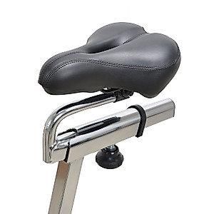 EFITMENT Indoor Cycle Bike, Magnetic Cycling Trainer Exercise with Belt Drive, LCD Monitor and Pulse Monitor (40 LB Flywheel)