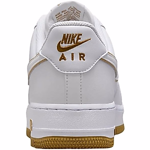 Nike Air Force 1 '07 White/White-Bronzine Mens Size 10.5