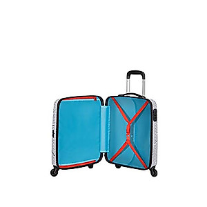 American Tourister, hand luggage, Multicolored (Captain America Pop Art), S (55 cm-36 L)