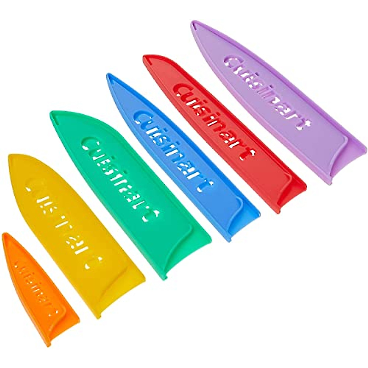 Cuisinart C55-12PR1 12-Piece Printed Color Knife Set with Blade Guards, Multicolored