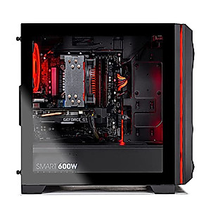 Skytech Gaming Chronos Mini Gaming PC Desktop – AMD Ryzen 5 3600 3.6 GHz, NVIDIA RTX 3050, 500GB NVME SSD, 16GB DDR4 RAM 3200, 600W Gold PSU, Wi-Fi, Windows 11 Home 64-bit