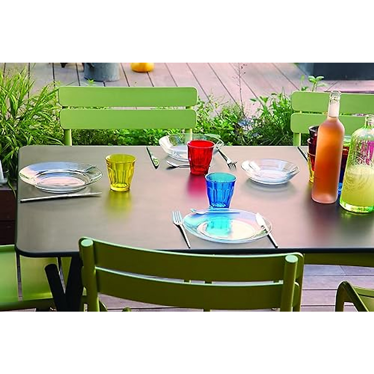 Duralex Picardie 25 Cl Glass Tumbler, 6 Count (Pack of 1), Multicolor