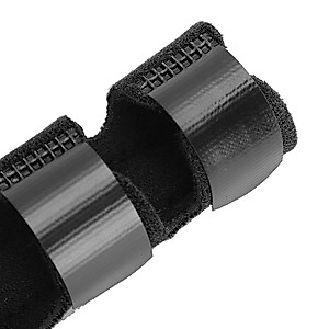 Compression Finger Splint, Adjustable Finger Support Brace Finger Brace, Finger Splints for Arthritis Pain Tendon Injury, Breathable Finger Joints Orthosis Stabilizer