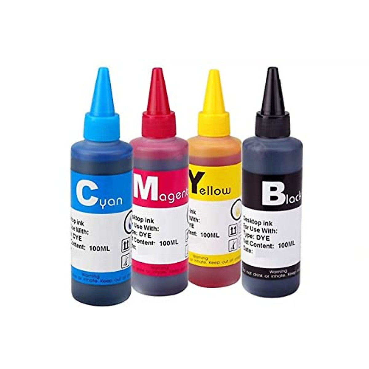 OGLU Compatible Empty Refillable Ink Cartridges for Brother LC509 LC505 XXL, High Yield for DCP-J100 DCP-J105 MFC-J200 Printer 100ml Ink