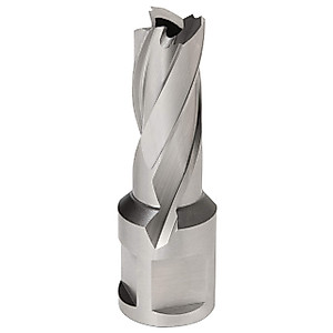 Hougen 12117 17/32 Inch Diameter x 1 Inch Depth of Cut Tap Size 12,000 Series High Speed Steel Annular Cutter 3/4 Inch Weldon Shank for Magnetic Drills