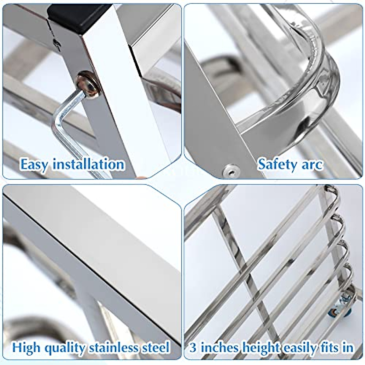 Bun Pan Rack 12 Tier with Wheels Sheet Pan/bun Pan Rack Sheet Pan Organizer Stainless Steel Racking Trolley Storage for Full Half Sheet Kitchen, Restaurant, Cafeteria, Hotel, 36 x 24 x 39 Inch