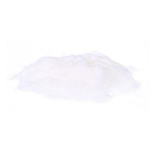 MECCANIXITY Static Grass, Nylon Artificial Grass Powder 3mm 2 x 30g Artificial Grass Fake Grass Tuft Model for Train Landscape Railway Sand Ground,White, Pack of 2