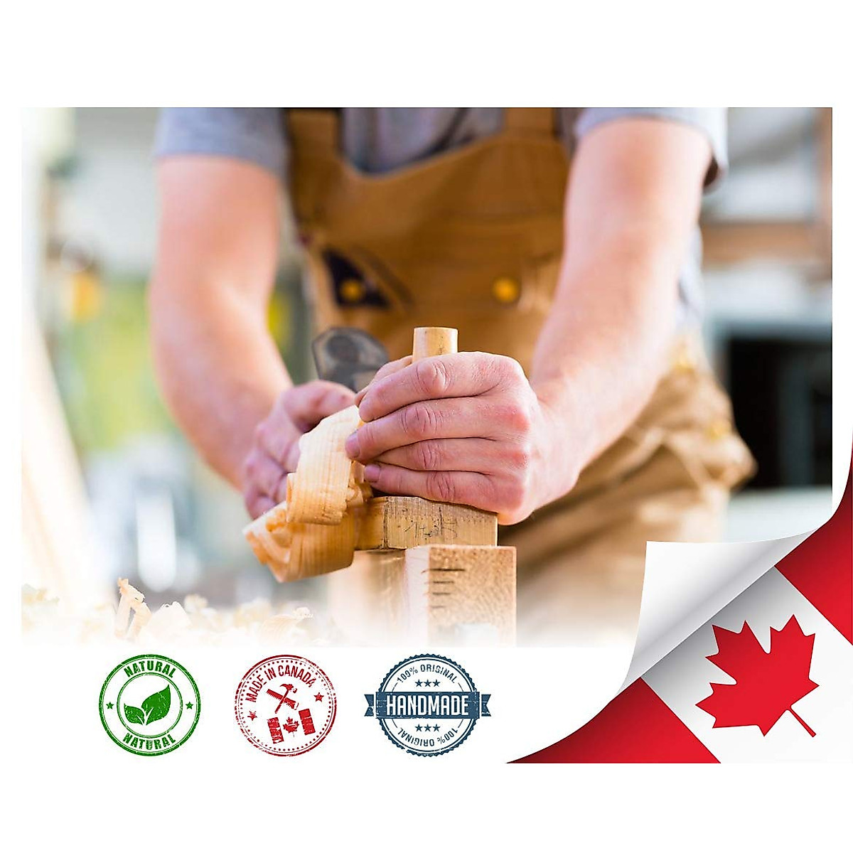 (2 Pack Cedar Large) Cedar Soap Dish - Handcrafted 100% Cedar Wood soap Dish - Soap Saver Dish - soap Dish - Soap Saver, Tray and Holder for Shower, Bathroom and Kitchen - Made in Canada