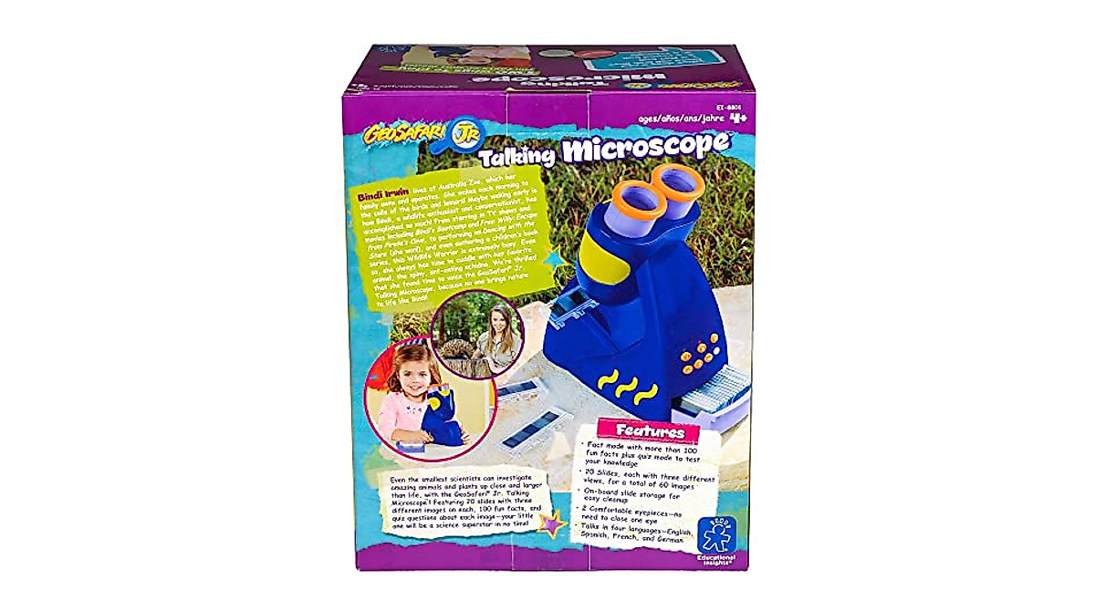 Geosafari Jr. Talking Microscope for Kids ft. Bindi Irwin