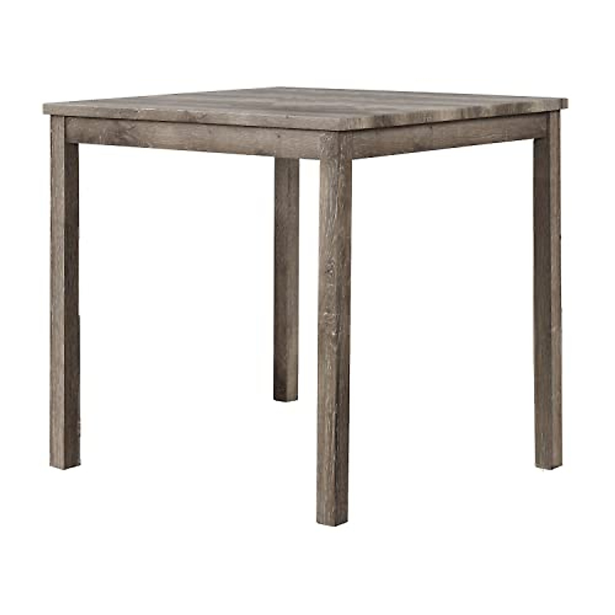 Best Master Furniture CD038GTCH Vitaliya Square Wood Counter Height Dining Table in Antique Natural Oak