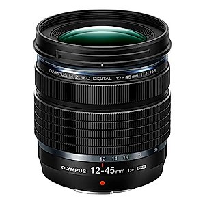 Olympus M.Zuiko Digital ED 12-45mm f/4.0 PRO Lens, Black