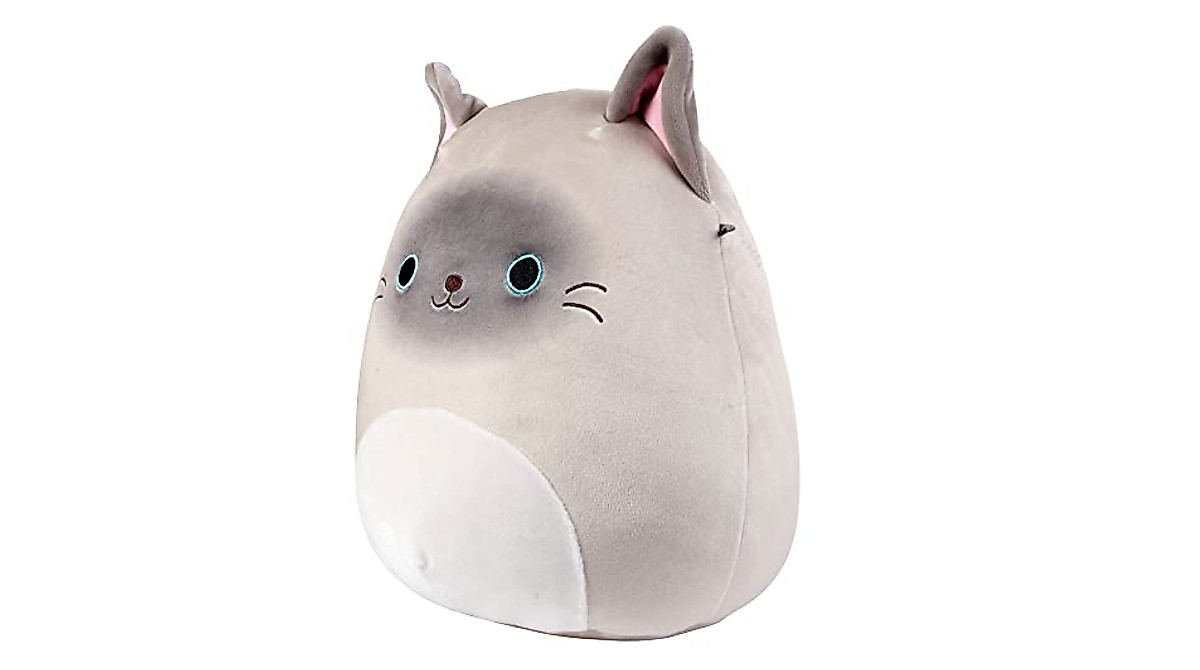 Squishmallows 10" Felton Siamese Cat Plush Toy