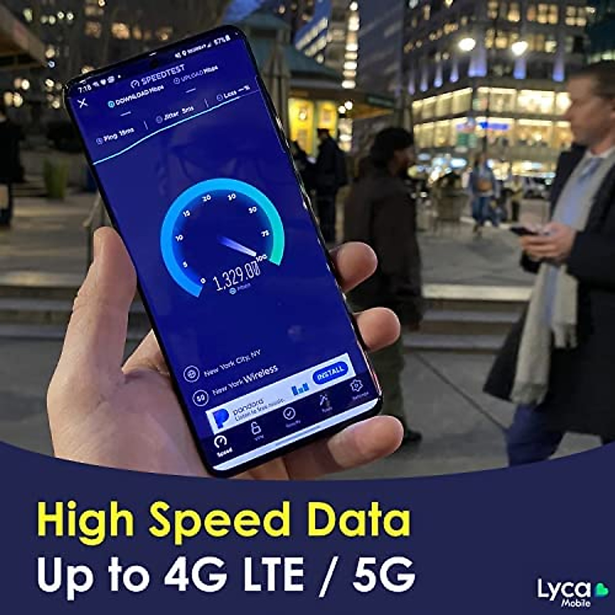 Lyca Mobile $49 30 Day Plan U.S.A. SIM Card with Unlimited Data & International Talk & Text to 75+ Countries 40GB High-Speed 4G LTE/5G Data JZN Market