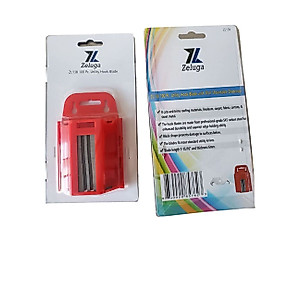Zeluga ZL138 100 Pc. SK2 Steel Utility Hook Blade with Wall Mountable Dispenser