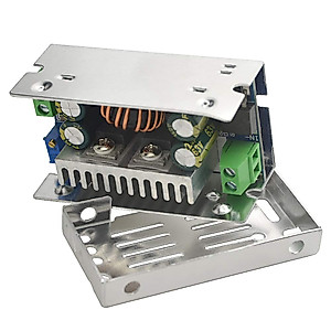 XINGYHENG 15A Dc-Dc Adjustable Module 200W 8-55V Input 1-35V Output High Power DC Pressure Regulating Board Constant Current Regulator Converter with Aluminum Shell