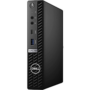 Dell OptiPlex 7080 XE Micro Form Factor Mini PC Business Desktop Computer [Windows 11 Pro], Intel 6-Core i5-10500T, 64GB DDR4 RAM, 1TB PCIe SSD, Wi-Fi 6, Bluetooth 5.1, Ethernet, Display Port, RJ45