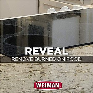 Weiman Cook Top Scrubbing Pads, 3 Count, 2 Pack Cuts Through the Toughest Stains - Scrubbing Pads Carefully Wipe Away Residue