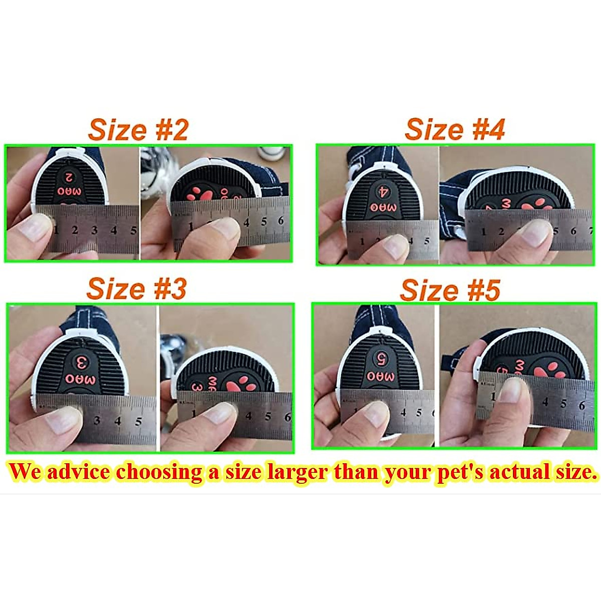 abcGoodefg Pet Dog Shoes Puppy Canvas Sport Sneaker Boots, Outdoor Nonslip Causal Shoes Rubber Sole Soft Cotton Inner Fabric Shoes for Pet Dog (#4(1.732.20), Pink)