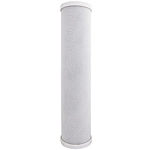 CFS – 1 Pack Carbon Water Filter Cartridge Compatible with C2-02, IHS12-D4, IHS22-D4 Models – Removes Bad Taste & Odor – Whole House Replacement Filter Cartridge – 10 Micron – 20” x 4.5”