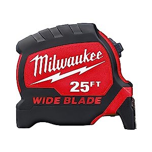 25' Milwaukee Wide Blade Tape Measure