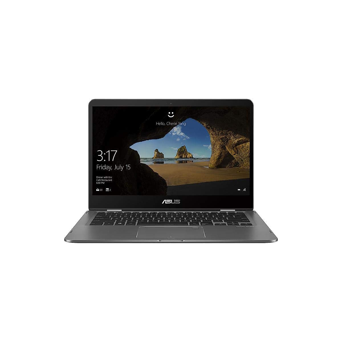 ASUS ZenBook Flip 14 Ultra-Slim Convertible Laptop, 14” Full HD IPS Level, 8th Gen Intel Core I5-8265U Processor, 8GB LPDDR3, 256GB PCIe SSD, Backlit, Fingerprint, Windows 10 Home - UX461FA-DH51T