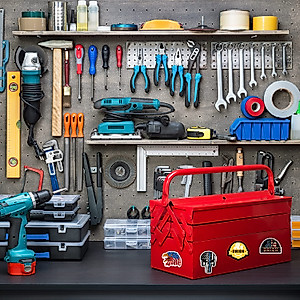 Funny Hard Hat Stickers 105 PCS, Waterproof Vinyl Decals for Tool Box Helmet Hood Hardhat, Patriotic Sticker for Men Adults, Mechanics, Welders, Construction, Union, Military, Electrician, Oilfield