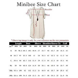 Minibee Women's Ruffle Oversize Casual Midi Dresses with Pockets (3XL, Denim Blue)