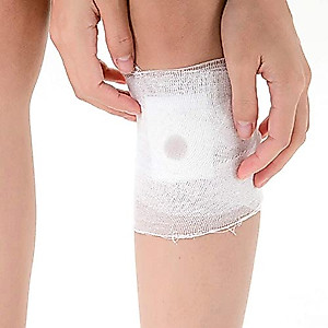 JMU Cotton Gauze Pads 2x2, 8-ply Woven Gauze Sponges, 200pcs Non-Sterile Surgical Sponges, Nonstick Dental Gauze Pads for First Aid Wound Dressing