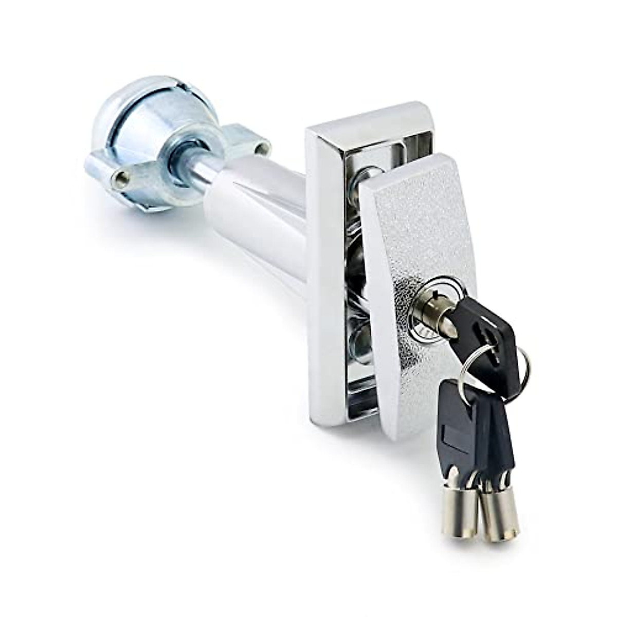 QWORK Vending Machines Lock with 3 Keys, Soda Snack Candy Coffee Food Vending Machine Lock, Universal Candy Machine Lock Replacement, Keyed Different