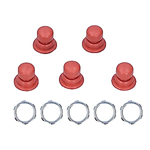 5Pcs Lawn Mower Primer Bulb Practical Replacement Accessory Fit for Tecumseh 36045 36045A 640259 Garden Tool