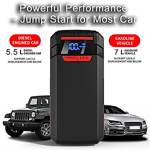 Jump Starter, Portable car Jump Starter
