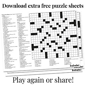 Dual Challenge Crossword Jigsaw Puzzle 1st Edition - 550 Piece Board Game for Adults Families - Educational Interactive Brain Building