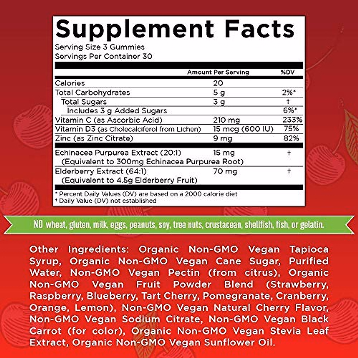 MaryRuth Organics Elderberry Gummies for Immune Support (Cherry) & Vegan Turmeric Gummies Bundle Ingredients for Adults & Kids with Echinacea, Vitamin C and D | Organic Turmeric Curcumin Extrac