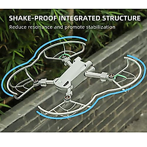 Anbee Mini 3 Pro Drone 5-in-1 Accessory Bundle Propeller Guards + Landing Gear + Props Holder + 8pcs Propellers + Camera Cover for DJI Mini 3 Pro RC Drone