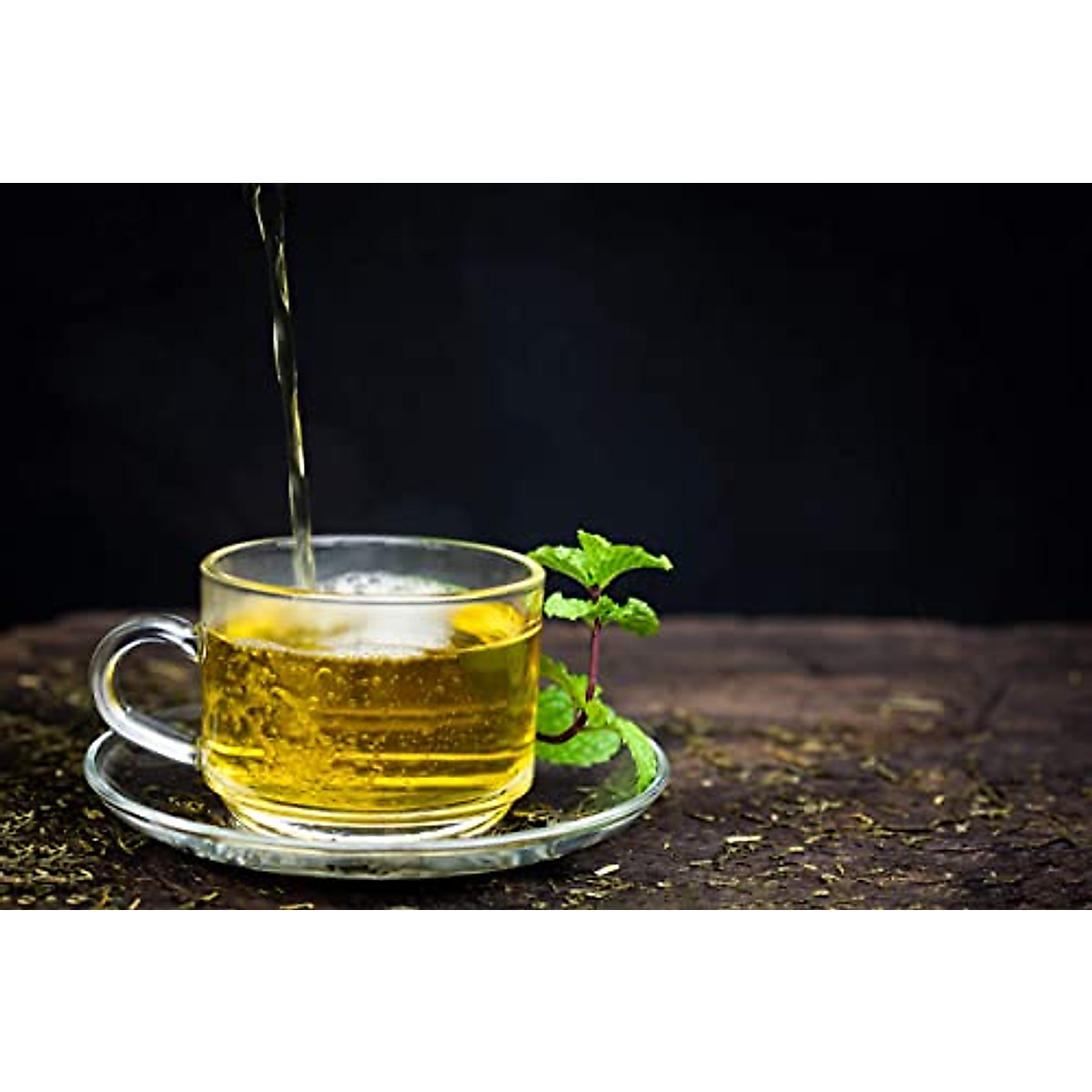 Peppermint Tea 1LB (16Oz), Cut & Sifted | STRONG & FRESH | Non-irradiated, 200+ Cups, Peppermint Loose Leaf Herbal Tea (Mentha Piperita) | Mint Tea | Bulk 1 lb. Large Resealable Bag