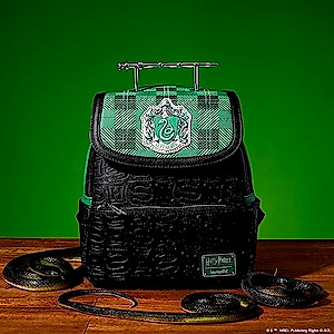 Loungefly Harry Potter 'Choose Your House' Collection: Slytherin House MIni-Backpack, Amazon Exclusive