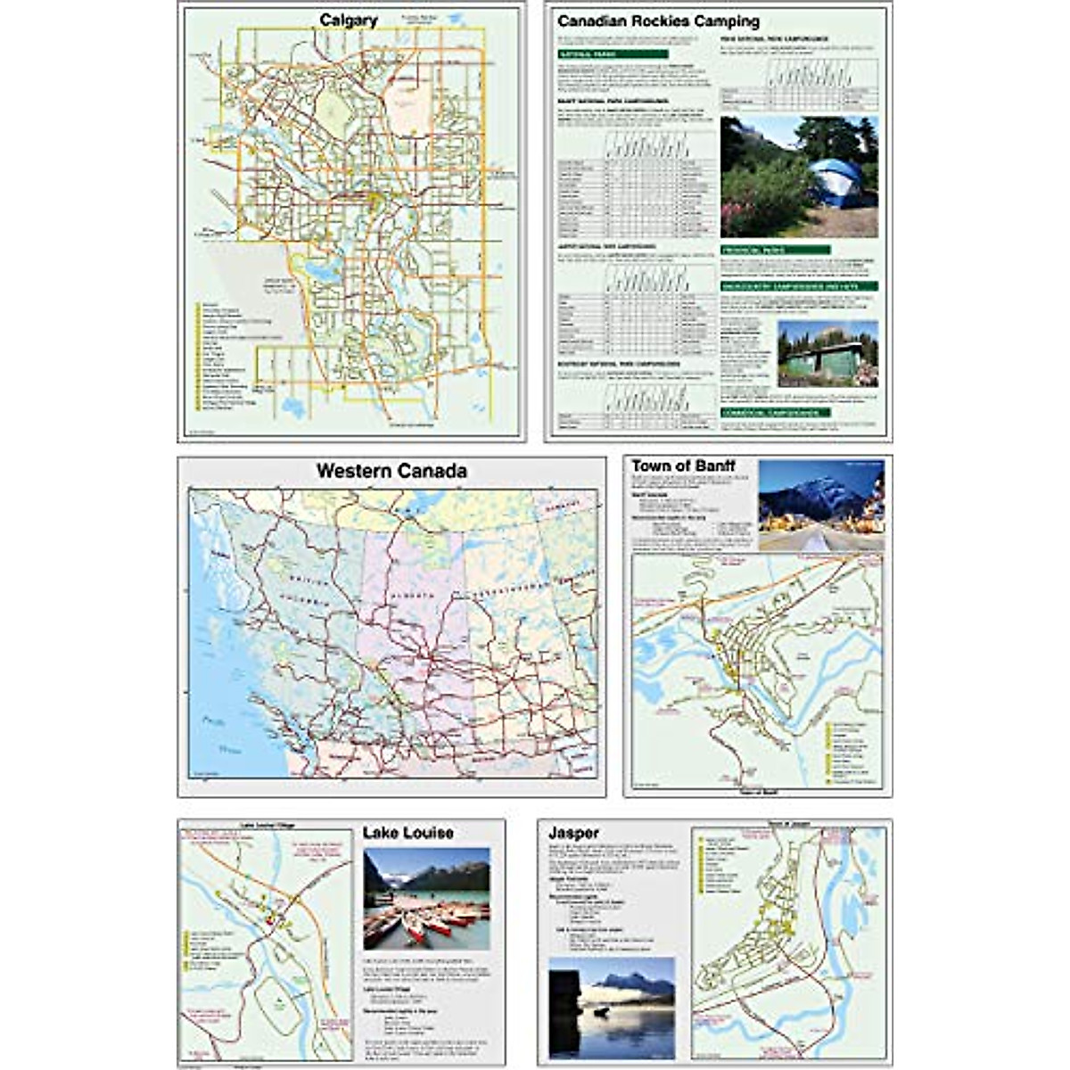 Canadian Rockies Map