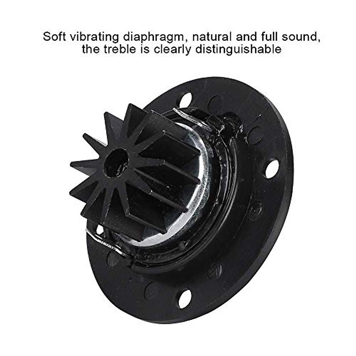 2PCS Tweeter Treble Speaker, 20mm Vibrating Diaphragm Soft Dome Silk Film Dome Tweeter Treble Speaker 30W 6Ω Hi-Fi Speaker