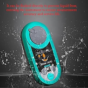 LHQYA Digital Sugar Refractometer, Portable Smart Sweetness Meter, Automatic Temperature Compensation/3s Measurement/Measurement Range: Brix0.0%~32%/Sampling Value: ≥0.3ml, for Fruits
