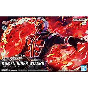 Bandai Hobby - Kamen Rider Wizard - Kamen Rider Wizard Flame Style, Bandai Spirits Figure-Rise Standard Model Kit