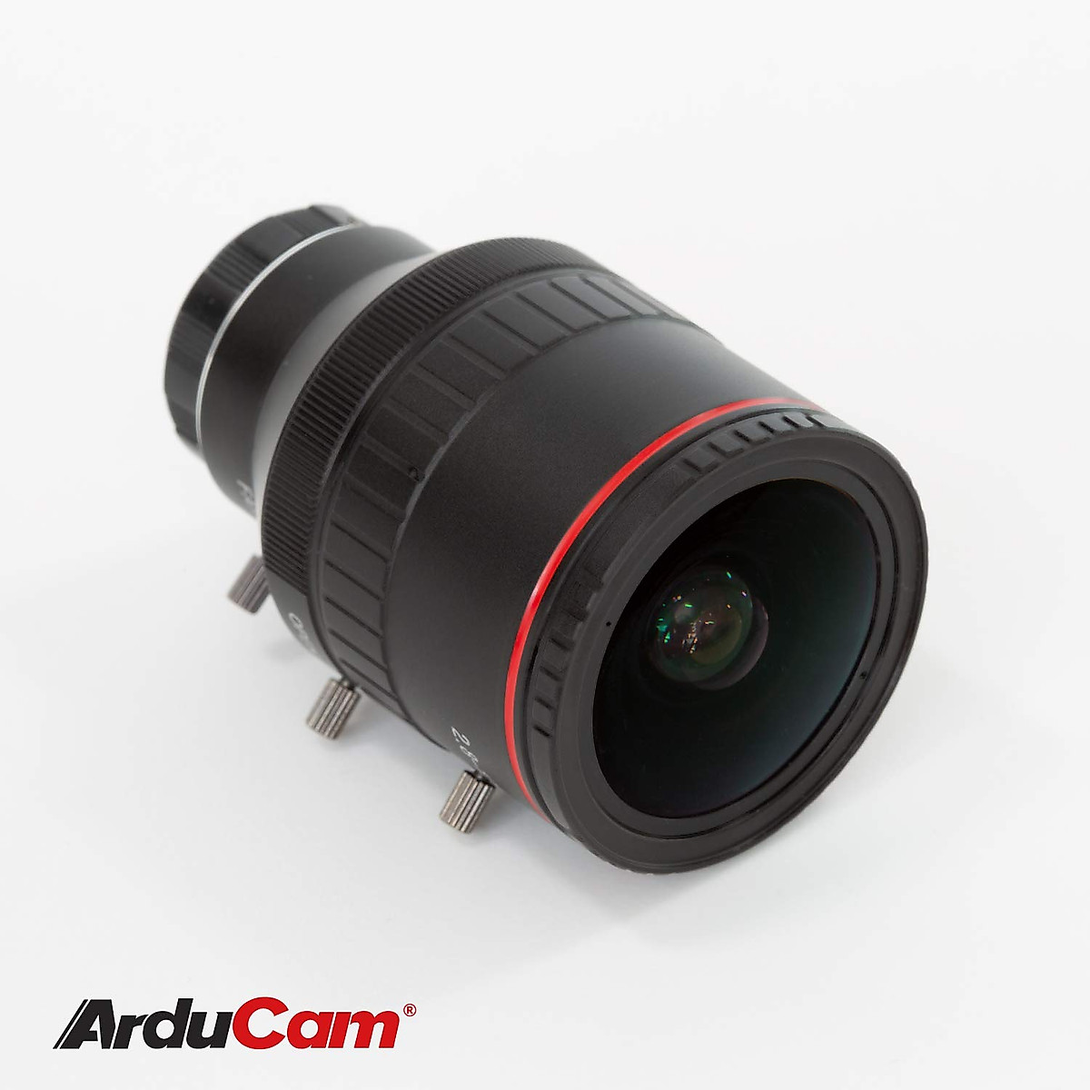 Arducam 2.8-12mm Varifocal C-Mount Lens for Raspberry Pi HQ Camera, with C-CS Adapter, Industrial Telephoto Lens