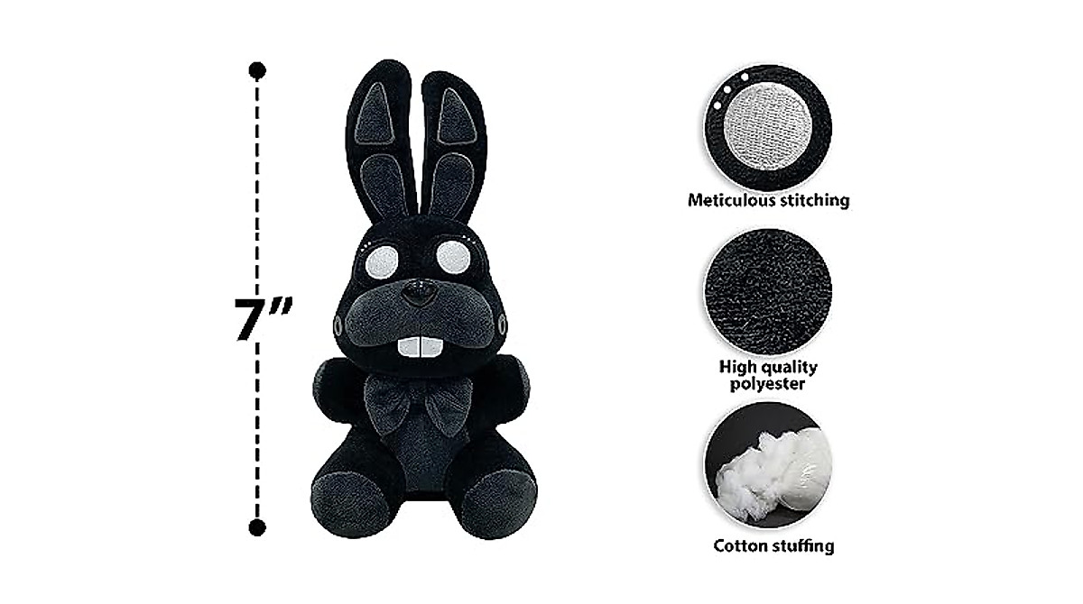 VNKVTL Shadow Bonnie Plush - Perfect Gift for Kids