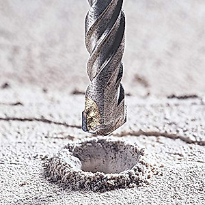 uxcell Masonry Drill Bit 18mm x 350mm Carbide Tipped Rotary Hammer Bit 9mm Square Shank for Impact Drill