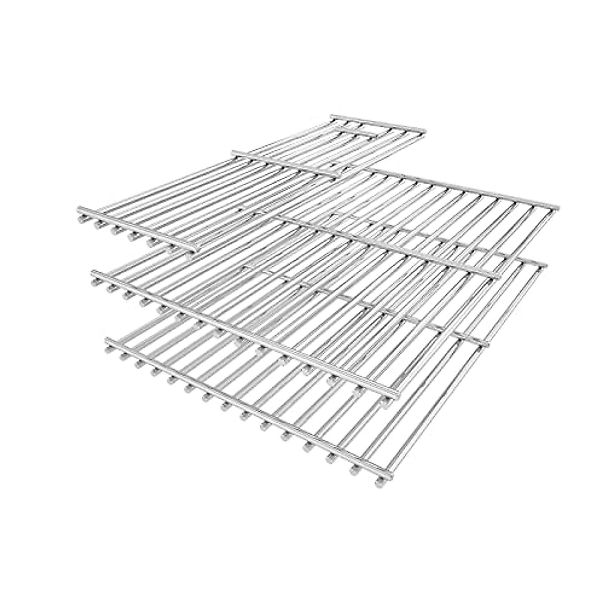 Uniflasy Replacement Parts Burner Heat Plate Cooking Grates for Nexgrill 720-0882A Evolution Infrared Plus 5-Burner Gas Grill Stainless Steel Repair Part kit for Nexgrill Cooking Grid with Side Burner